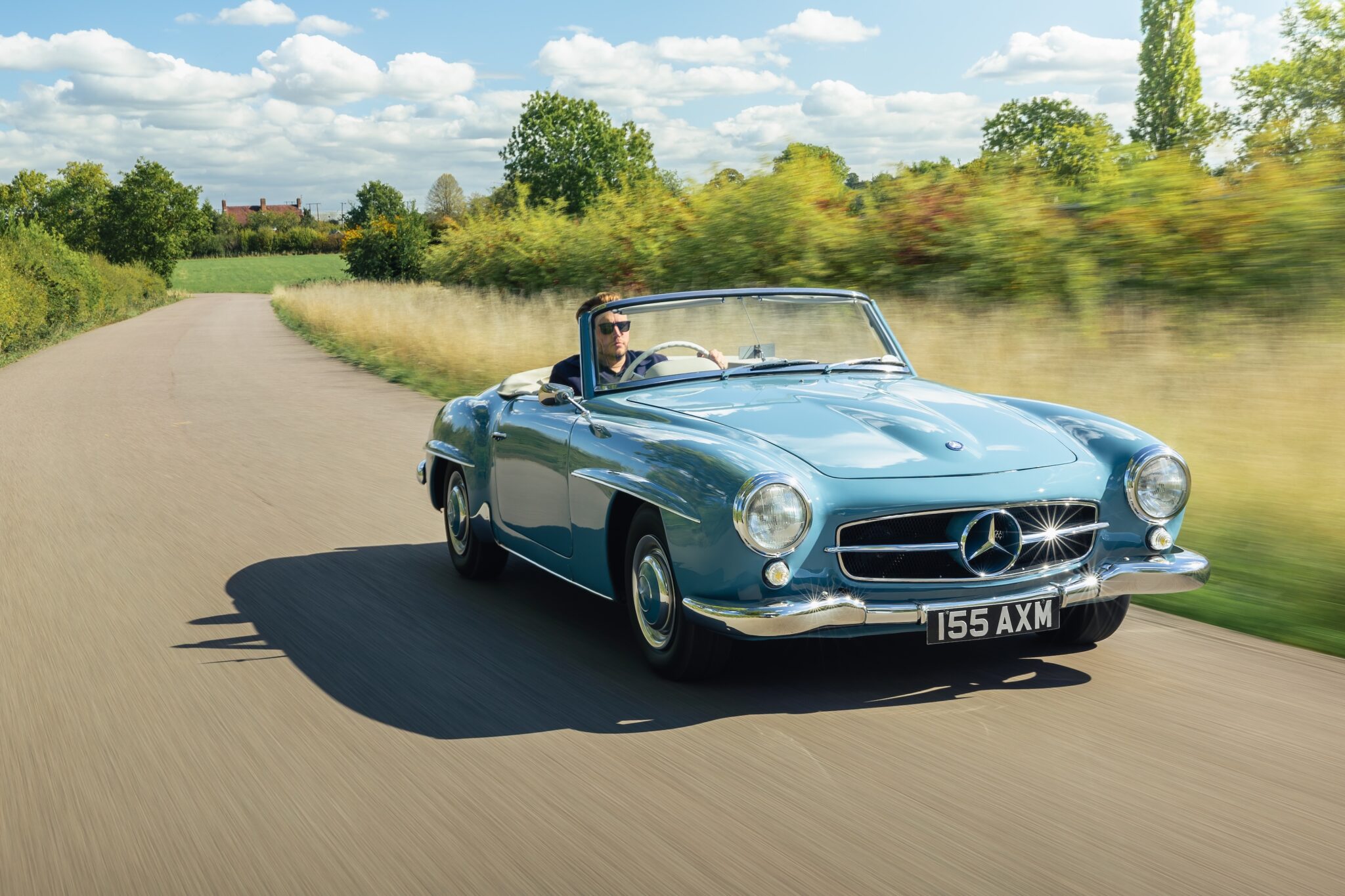 1960 Mercedes-Benz W121 190SL RHD Blue with Cream Leather Manual 155 ...