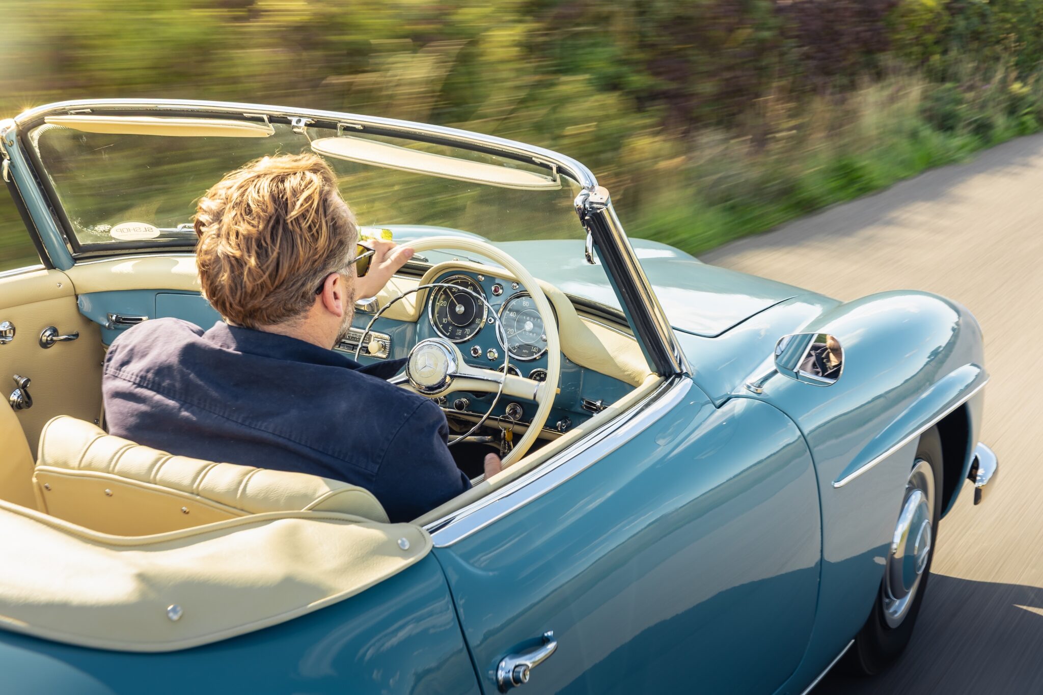 1960 Mercedes-Benz W121 190SL RHD Blue with Cream Leather Manual 155 ...