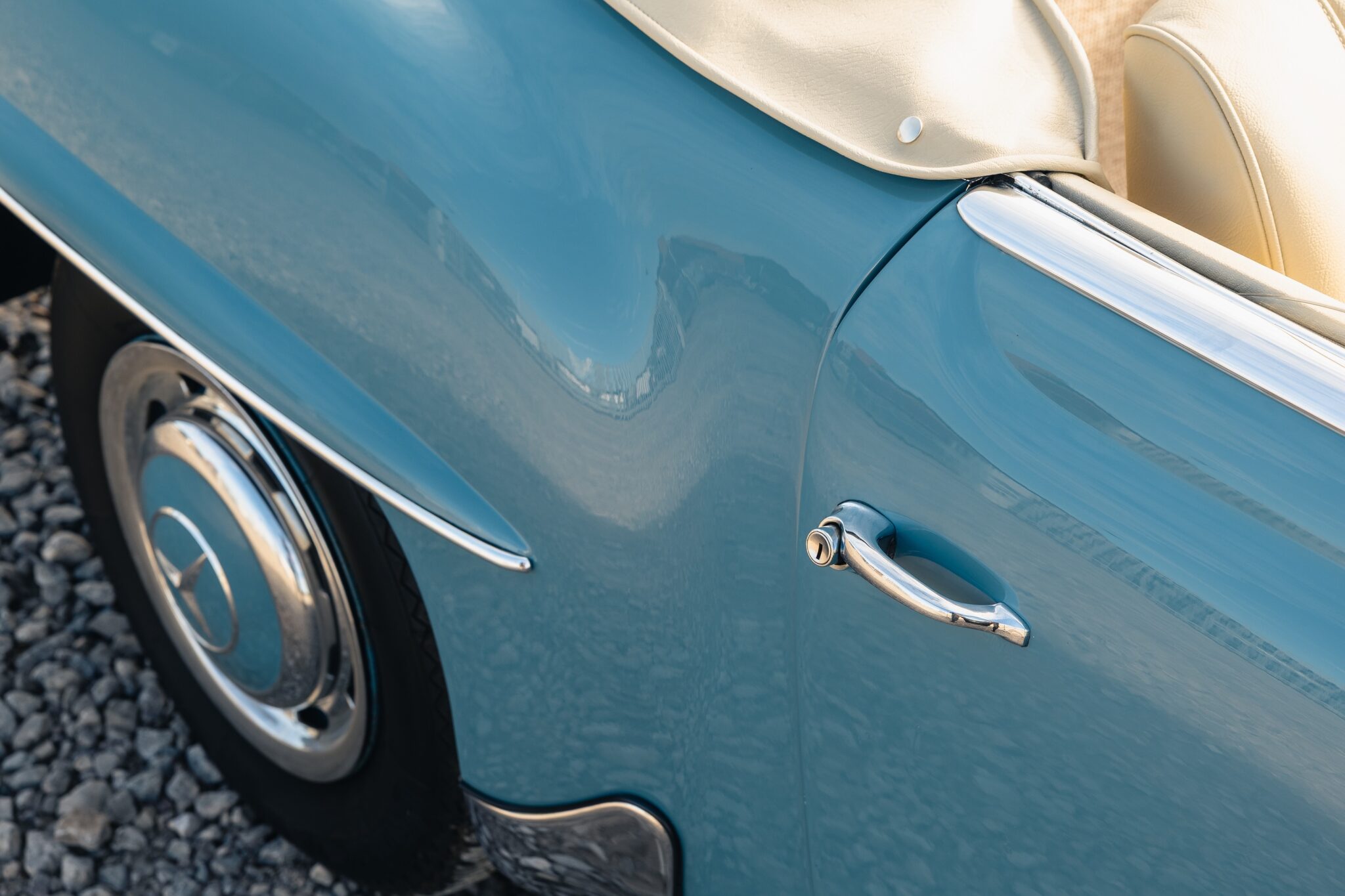 1960 Mercedes-Benz W121 190SL RHD Blue with Cream Leather Manual 155 ...