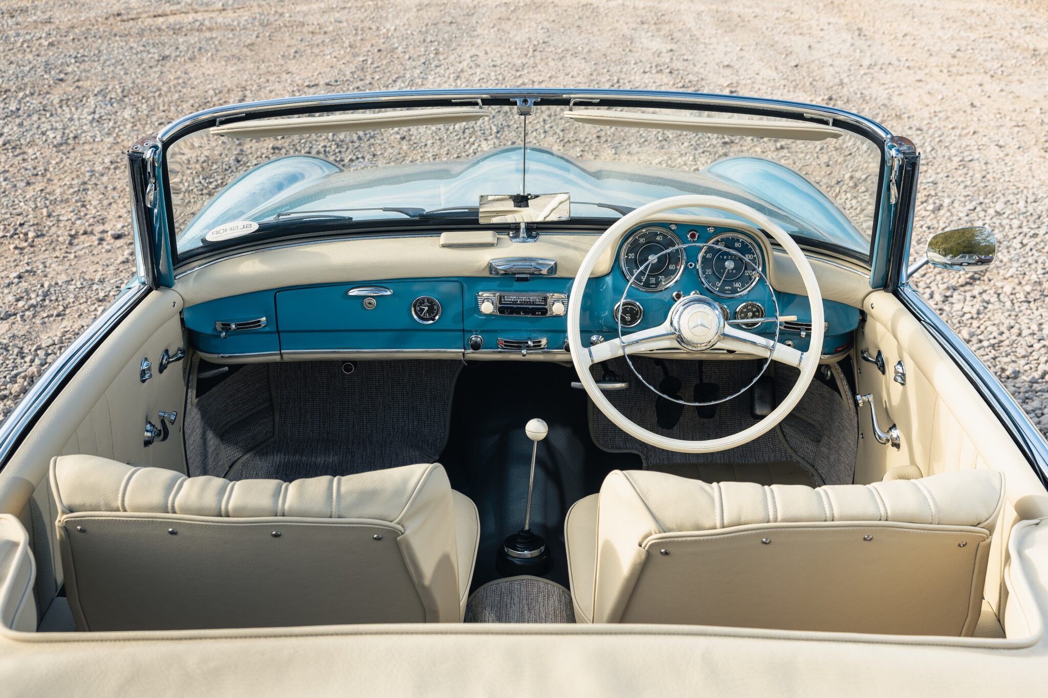 1960 Mercedes-Benz W121 190SL RHD Blue with Cream Leather Manual 155 ...